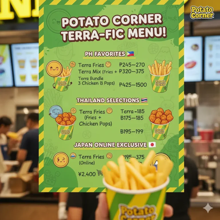 Potato Corner Tera Price: The Ultimate Guide to Big Fries