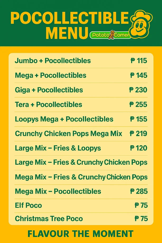 Potato Corner Menu Prices Philippines March 2026 (Updated)