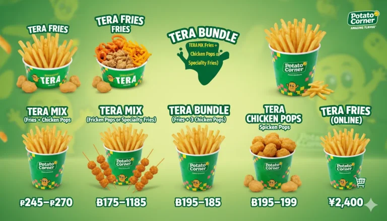 Potato Corner Tera Price: The Ultimate Guide to Big Fries